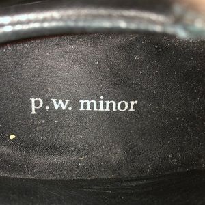 P.W. Minor | Shoes | Pw Minor Black Leather Lace Up Shoes | Poshmark